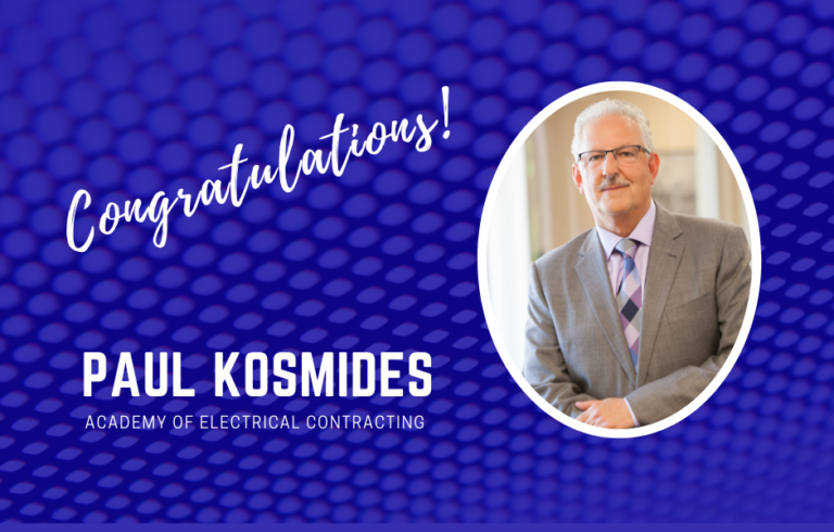 Paul Kosmides Inducted to NECA’s Academy of Electrical Contracting ...
